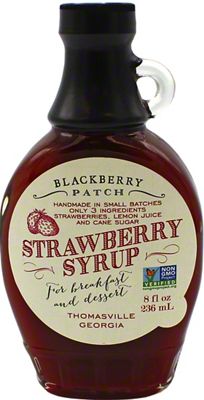 Blackberry Patch Syrup Strawberry, 8 oz | Central Market - Really Into Food
