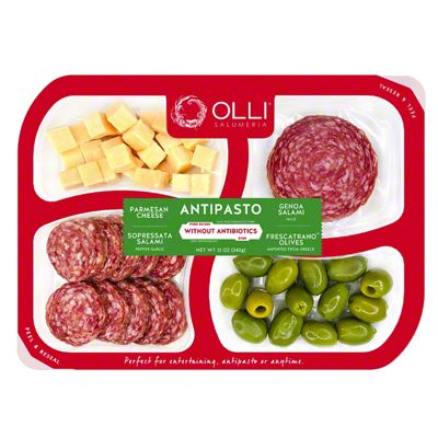 Olli Salumeria Antipasto Parmesan & Genoa Salami, 12 oz | Central ...
