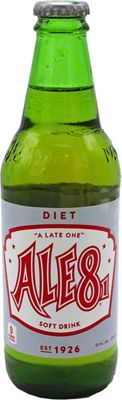 Ale 8 One Diet Soda, Glass Bottle, 12 fl oz | Central Market - Really ...