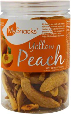MySnacks Yellow Golden Peach, 3 oz | Central Market - Really Into Food