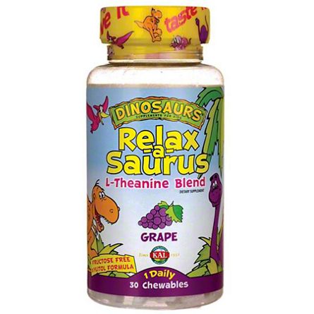 KAL Grape Relax-a-Saurus L-Theanine Chewables, 30 ct | Central Market ...