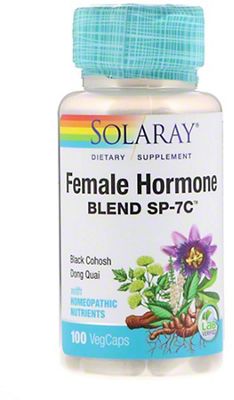 Solaray Female Hormone Blend SP-7C, 100 ct | Central Market - Really ...