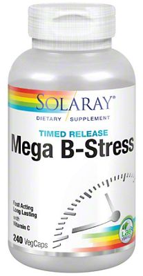 Solaray Mega B Stress Timed Release, 240 ct | Central Market - Really ...