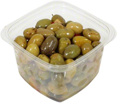 Barnier Olives Pitted Tunisian Olive Mix with Harissa & Lemon, by lb ...
