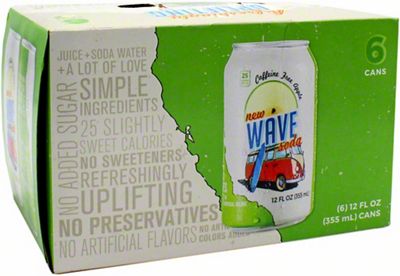 New Wave Soda Caffeine Free Apple Soda 12 oz Cans, 6 pk | Central ...