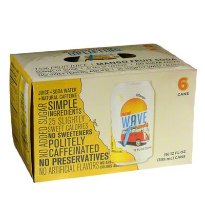 New Wave Soda Mango Soda 12 oz Cans, 6 pk | Central Market - Really ...