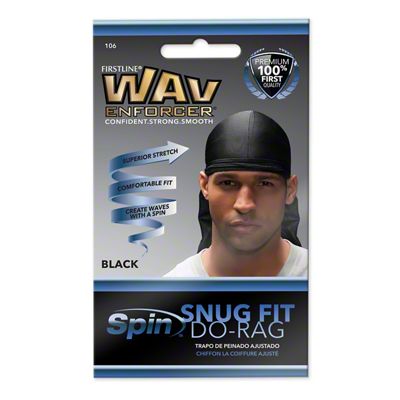 WavEnforcer Snug Fit Do-Rag - Black, Each | Joe V's Smart Shop | Low ...