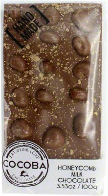 Cocoba Honeycomb Milk Chocolate Bar, 100 g | Central Market - Really ...