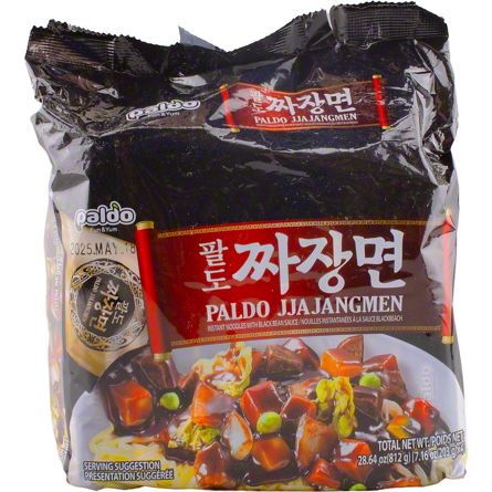 Paldo Jjajang Noodle 4 PK, 4 PK | Central Market - Really Into Food