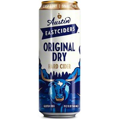 Austin Eastciders Original Dry Cider Can, 19.2 oz | Central Market ...