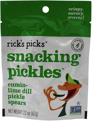 Rick's Pick's Snacking Pickles Cumin Lime Dill Pickle Spears, 2.2 oz ...