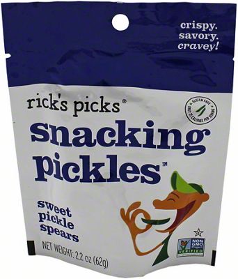 Rick's Picks Ricks Picks Snacking Pickles Sweet Pickle Spears, 2.2 oz ...