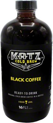Katz Black Cold Brew Coffee, 16 oz | Central Market - Really Into Food