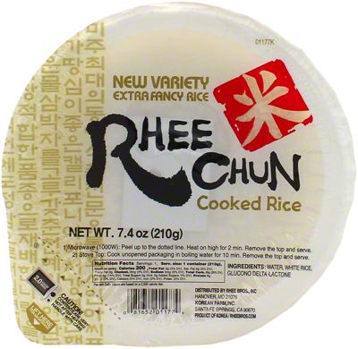 Rhee Chun Cooked Rice, 7.4 oz | Central Market - Really Into Food