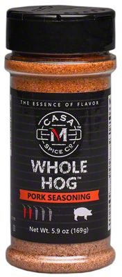 Casa M Spice Uncontrolled Whole Hog Pork Seasoning, 5.8 oz | Central ...