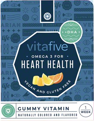 Vitafive Omega For Heart Health, 1 Week Supply | Central Market ...