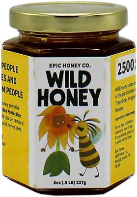 Epic Honey 100% Wild Texas Honey, 8 oz | Central Market - Really Into Food
