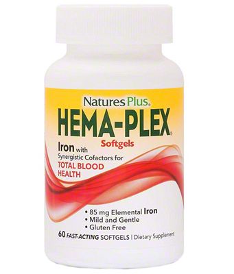 NaturesPlus Hemaplex Iron Softgels, 60 ct | Central Market - Really ...