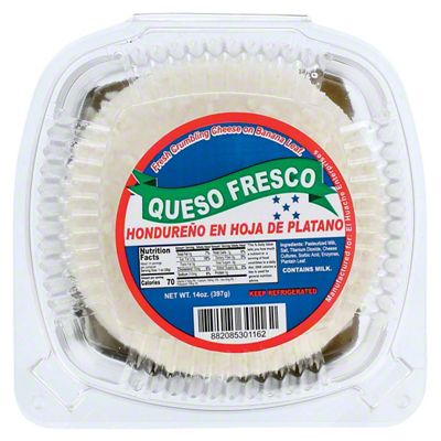 El Huache Queso Fresco Hondureño en Hoya de Platano, 14 oz | Joe V's ...