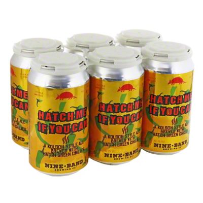 Nine Band Hatch Me If You Can Kolsch Style Ale Beer 12 oz Cans, 6 pk ...
