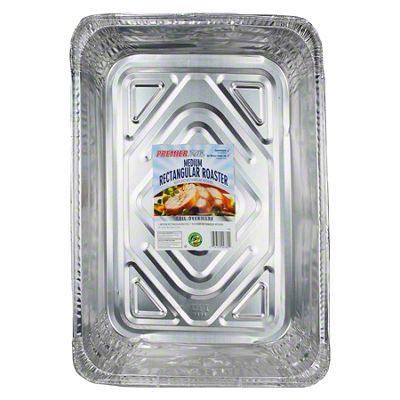 Premier Foil Medium Rectangular Roaster, 15 x 10 in | Joe V's Smart ...