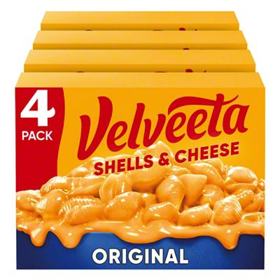 Velveeta Velveeta Original Shells & Cheese, 4 ct | Joe V's Smart Shop ...