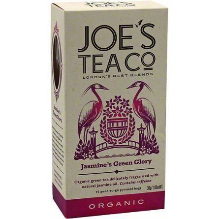 Joe's Tea Co Organic Jasmine's Green Glory Tea, 15 ct | Central Market ...