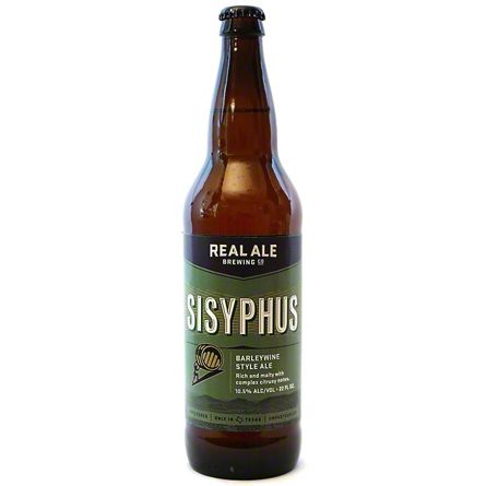 Real Ale Sisyphus Barleywine Ale Beer, Bottle, 22 fl oz | Central ...