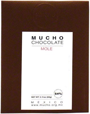 Mucho Chocolate Dark Chocolate With Mole 54% Cocoa, 2.11 oz | Central ...