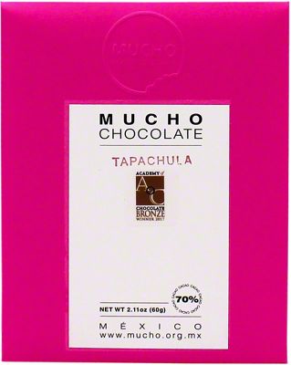 Mucho Chocolate Dark Chocolate Tapachula 70% Cacao, 2.11 oz | Central ...
