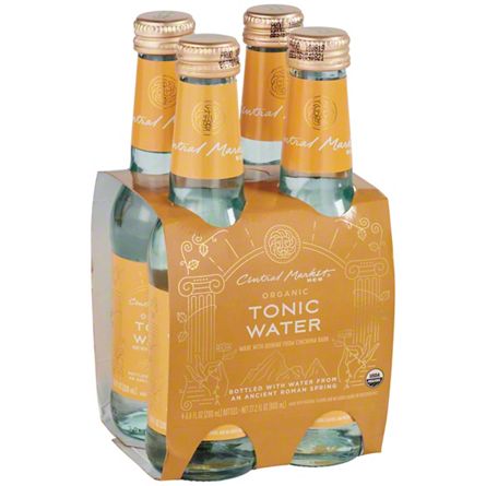 Central Market Organic Tonic Water 6 8 Oz Glass Bottles 4 Pk