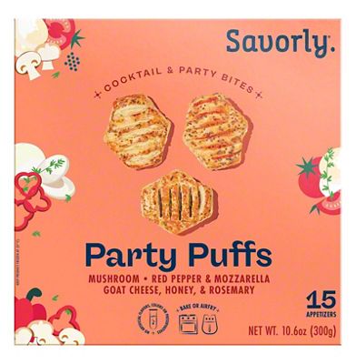 Savorly Party Puffs, 15 ct | Central Market - Really Into Food
