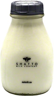 Shatto Milk Company Half & Half, Glass Bottle, 16 fl oz | Central ...