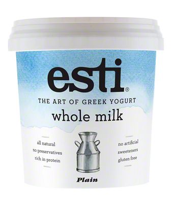 Esti Plain Whole Milk Greek Yogurt, 32 oz | Central Market - Really ...