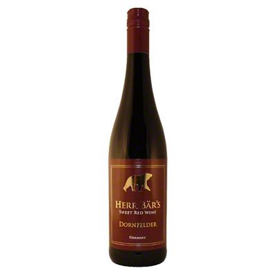 Herr Bar's Dornfelder Sweet Red Wine, 750 mL | Central Market - Really ...