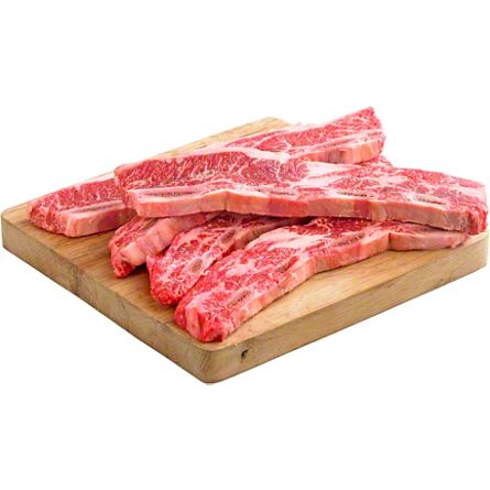 Natural Angus Beef Flanken-style Rib Short Rib, by lb | Central Market ...
