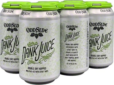 Odd Side Citra Dank Juice Double Dry Hopped Beer 12 oz Cans, 6 pk ...