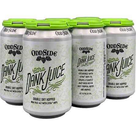 Odd Side Citra Dank Juice Double Dry Hopped Beer 12 oz Cans, 6 pk ...