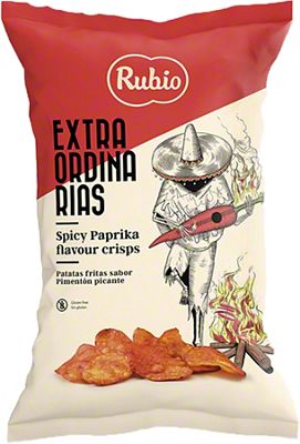 Rubio Spicy Paprika Potato Crisps, 3.88 oz | Central Market - Really ...