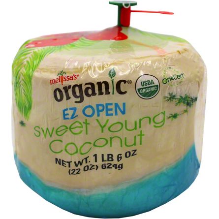 Melissa's Organic EZ Open Sweet Young Coconut, 22 oz | Central Market ...
