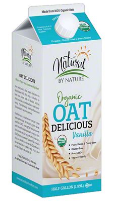 Natural By Nature Organic Vanilla Oat Delicious Milk, 64 oz | Central ...
