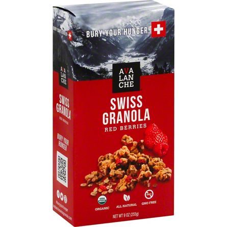 Avalanche Swiss Granola with Red Berries, 9 oz | Central Market ...