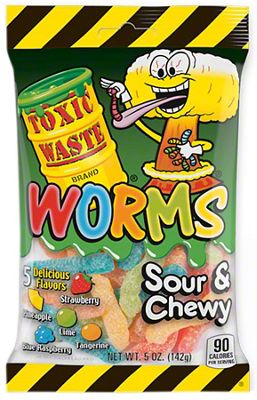Toxic Waste Gummy Worms, 5 oz | Central Market - Really Into Food
