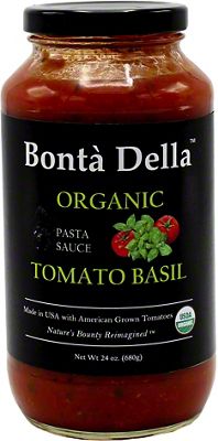 Bonta Della Organic Tomato Basil Pasta Sauce, 25 oz | Central Market ...