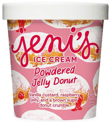 Jeni's Powdered Jelly Donut Ice Cream, 1 pt | Central Market - Really ...