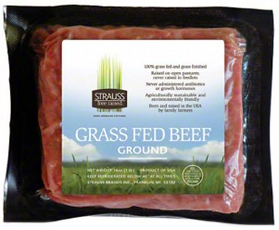 Strauss 90% Grass Fed Organic Ground Beef, 16 oz | Central Market ...