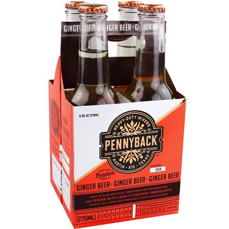 Pennyback Ginger Beer 9.3 oz Bottles, 4 pk | Central Market - Really ...