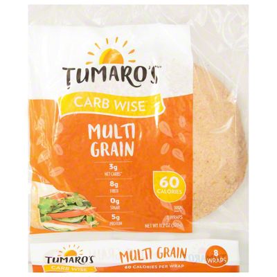 Tumaro's Carb Wise Multigrain Wraps, 8 ct | Central Market - Really ...