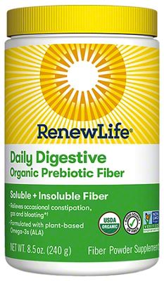 Renew Life Digestive Organic Prebiotic Fiber, 8.5 oz | Central Market ...