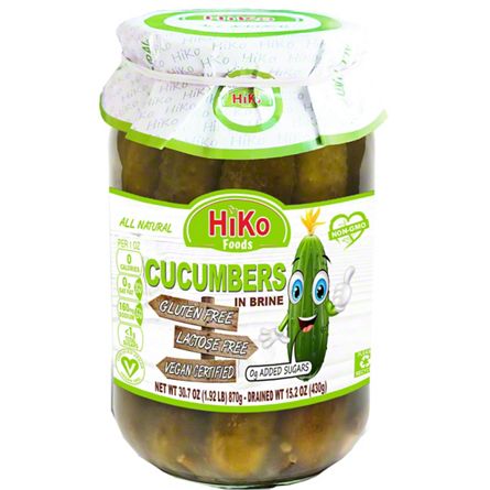 Hiko Cucumbers In Brine, 30.68 oz | Central Market - Really Into Food